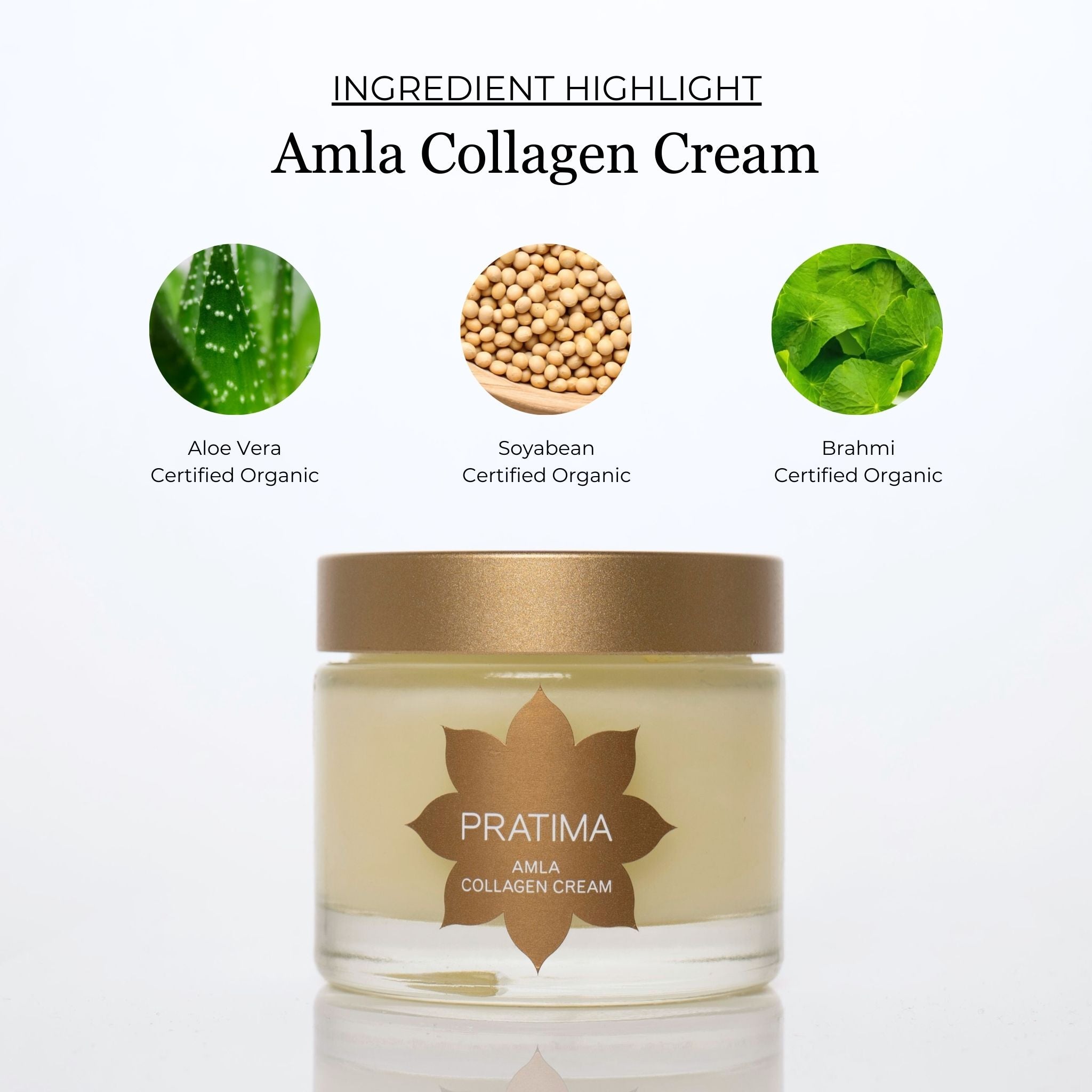 Amla Collagen Cream Ayurvedic Anti-Aging Moisturizer | PRATIMA Skincare