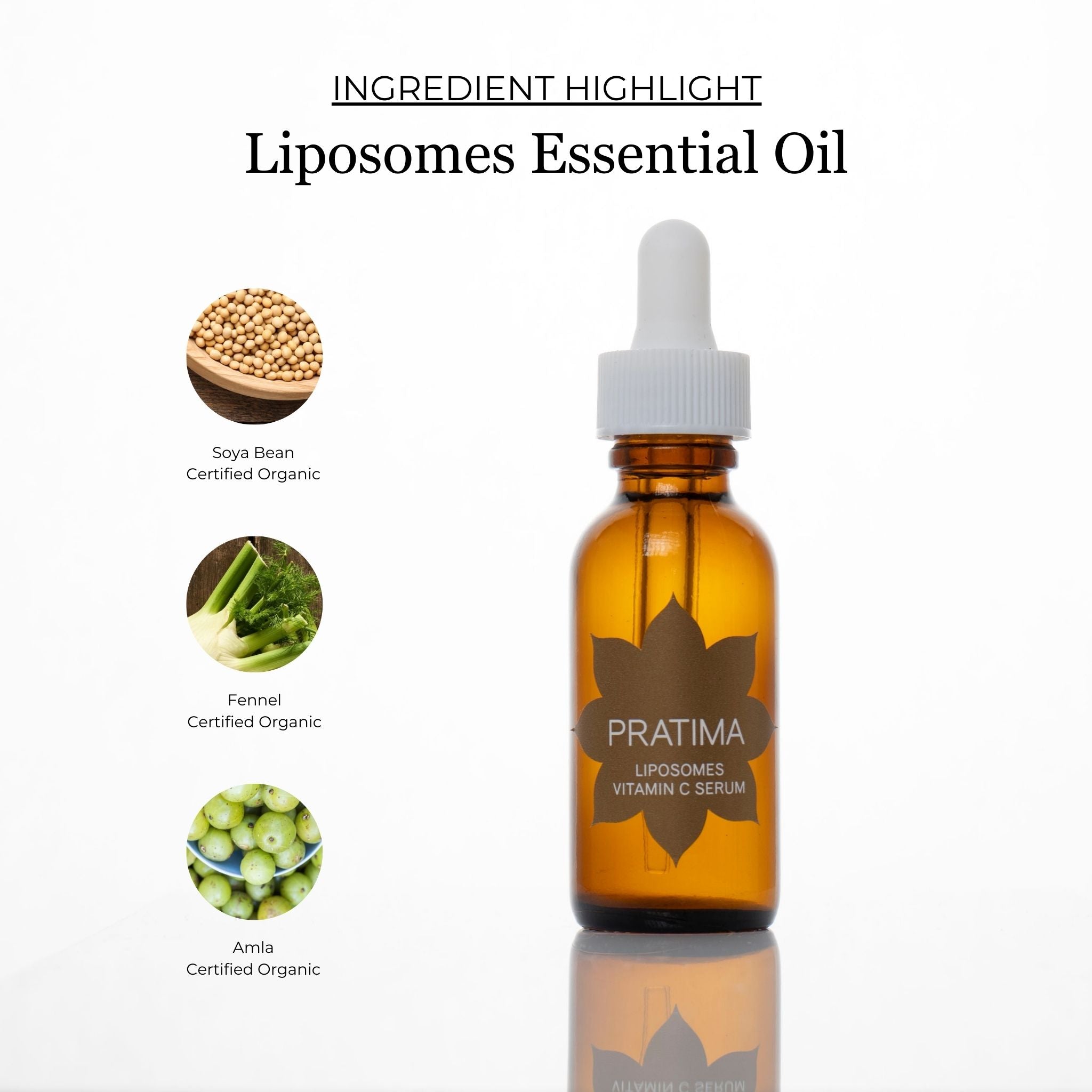 Organic Liposome Serum for Damaged Skin | PRATIMA Skincare
