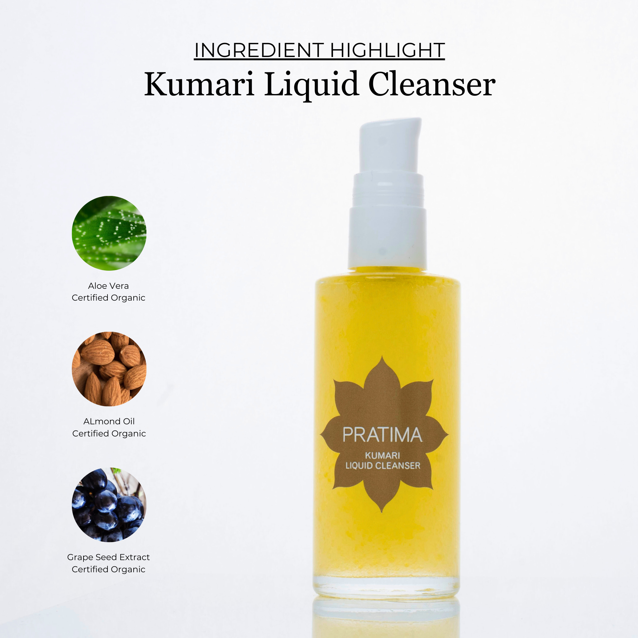 Kumari Liquid Cleanser for All Skin Types | Pratima Skincare – PRATIMA Skincare
